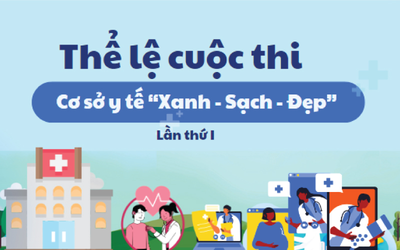 Cuộc thi 'Cơ sở y tế Xanh - Sạch - Đẹp' lần thứ I - Phòng khám Đa khoa 5 Sao Hà Nội